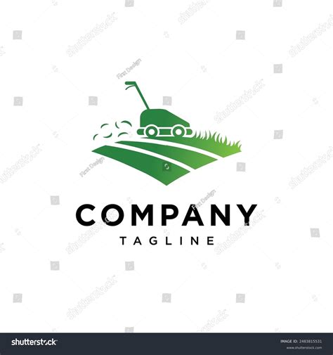Weed Whacking Logo Icon Vector Template Stock Vector Royalty Free 2483815531 Shutterstock
