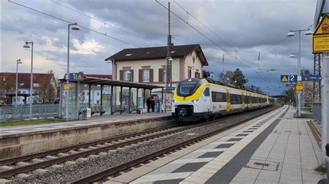 Re73|Karlsruhe Hbf Mannheim Hbf|Regional Express|High speed train ...