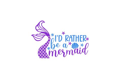 Ill Be Mermaid Cricut Sublimation Png Graphic By Pikxort Studio
