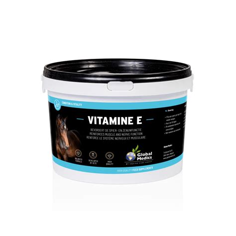 Vitamine E Vitamine E Supplement Voor Paarden Global Medics