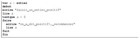 12 Exercices Corrigés Sur Les Structures Algorithmiques Complex