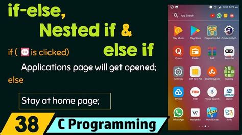 Conditionals If Else Nested If And Else If C Programming Learning Words Data Structures