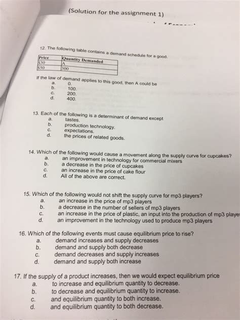 Solved Solution For The Assignment 1 12 The Following Chegg