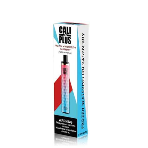 3 Cali Plus Disposable Frozen Watermelon Raspberry Calipods Usa
