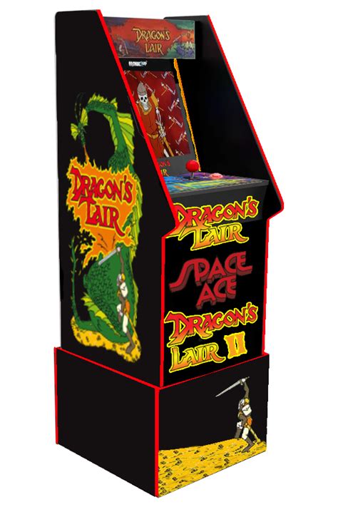 Recreation Of The Dragons Lair Prototype Cabinet From Yesterdays Cnet