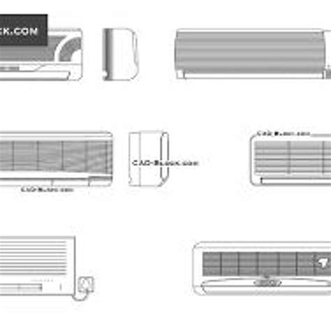 Stream Download Air Conditioners Cad Block For Autocad 2d By