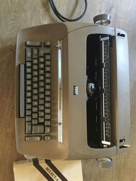 Just Finished Working On This 1967 Ibm Selectric R Typewriters