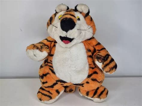 Kelloggs Frosties Cereal Tony The Tiger Plush Soft Toy From 1990s Vgc