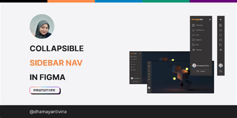 collapsible sidebar nav figma