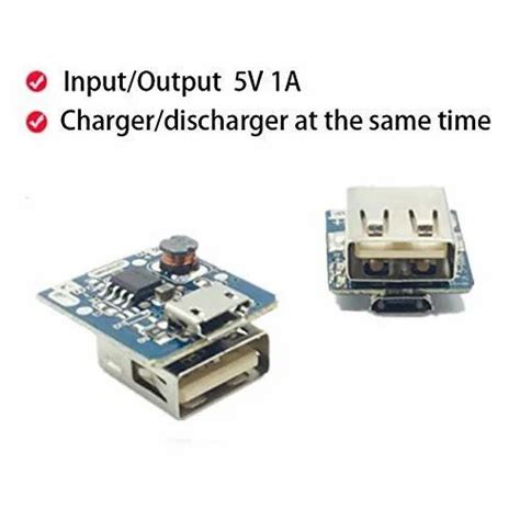 134N3P 5V Step Up Li Battery Charging Protection Boost Converter LED