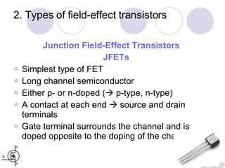 Field Effect Transistors PPT