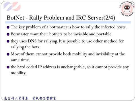 Ppt Botnet Detection By Monitoring Group Activities In Dns Traffic