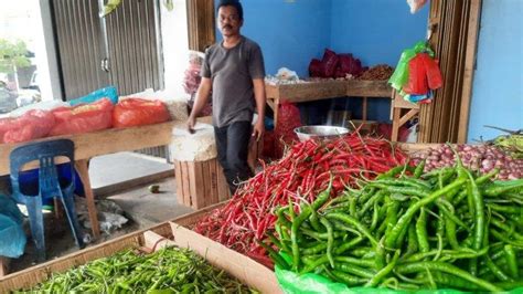 Harga Aneka Cabai Di Tanjungpinang Naik Cabai Merah Rp Ribu Sekilo Tribunbatam Id