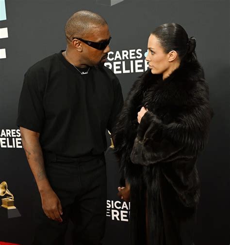 Heres What Kanye West Said To Wife Bianca Censori During Nude Grammys