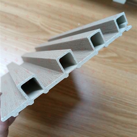 High Quality Wooden Grain PVC WPC Wall Panels WPC Wall Panel Interior