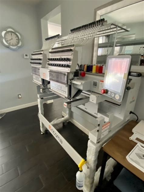 Ricoma Mt 2002 8s Embroidery Machine 2021 Revelation Machinery