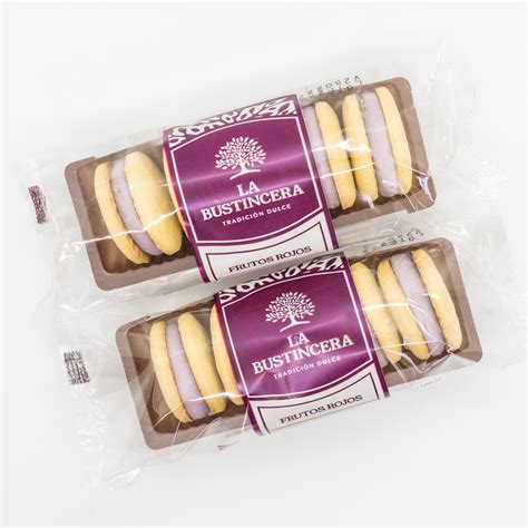 Alfajores Mousse De Frutos Rojos Patagonia Mistica