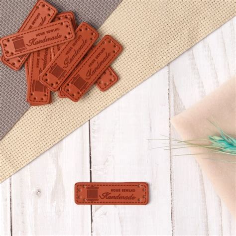 Арт Узор, Набор нашивок "Hand made", 5 х 1,5 см, 3 набора по 10 штук ...