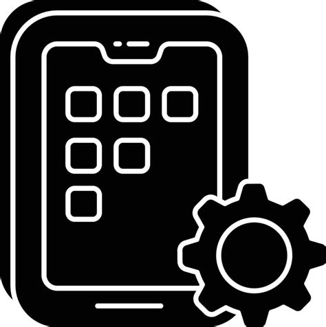 App Development Glyph Icons Design Style 29172886 Vector Art At Vecteezy