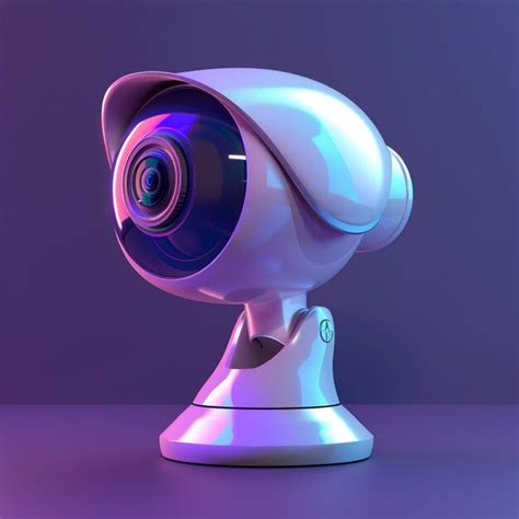Premium Photo The Eye Of Safety Modern Surveillance Camera Ai Generated