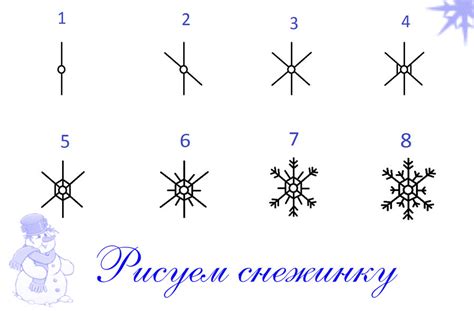 В нашем доме есть дети: Как рисовать снежинки.