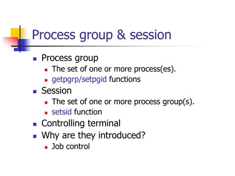 Ppt Ch4 Linux System Programming Process And Ipc Powerpoint