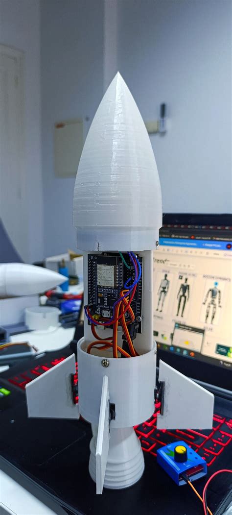 3d Printed Rocket With Flight Controller Bootbotdev