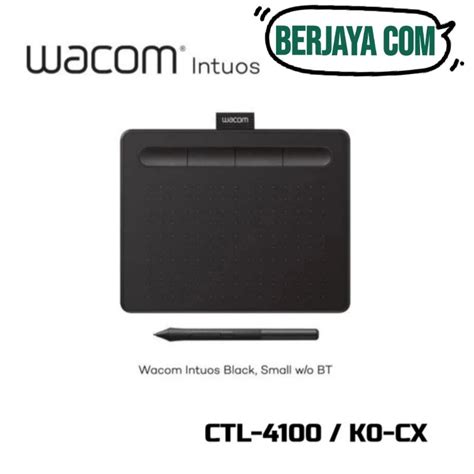 Jual Pen Tablet Wacom Ctl4100 Ko Cx Wacom Intuos Pen Small Drawing Tab Shopee Indonesia