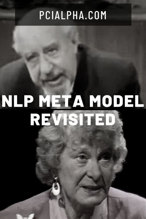 Nlp Meta Model Revisited Pci Alpha Nlp Nlp Techniques Linguistic