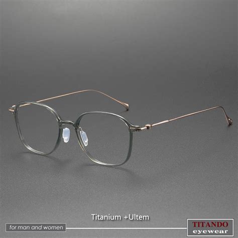 Korean Style Ultra Light 7g Titanium And Ultem Glasses Frame Fashion