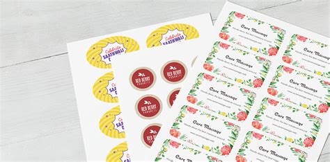 Custom Sheet Stickers Vinyl Sticker Sheet Printing VistaPrint