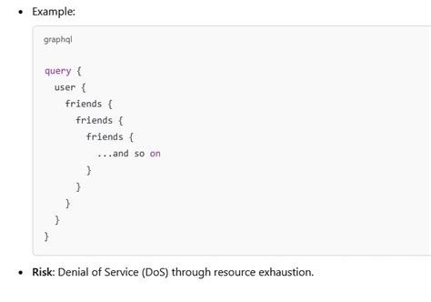 Graphql Security Overview
