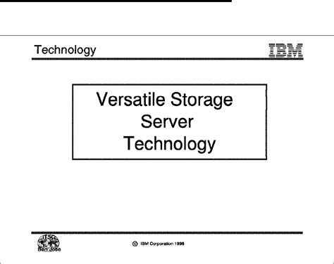 Chapter 3 Versatile Storage Server Technology Ibm Versatile Storage Server [book]