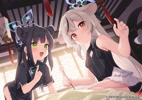 Kokona Shun And Shun Blue Archive Drawn By Tousakishiina Danbooru