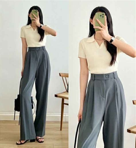 56 Mẫu Quần Tây Nữ Lưng Cao Tôn Dáng Cực Xinh