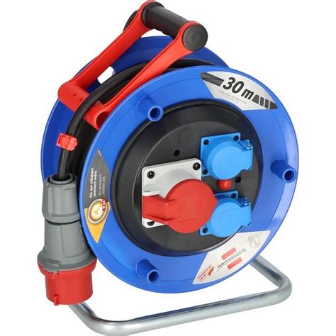 Brennenstuhl Enrouleur De Cable Garant Cee 1 V2 Ip44 Enrouleur De