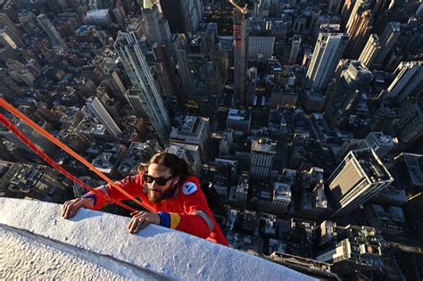Jared Leto Climbs Empire State Building To Announce Band Tour