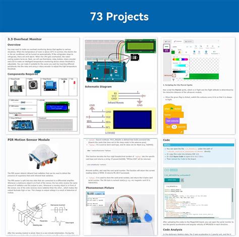 Sunfounder Project The Most Complete Electrnoics Starter Kit Compatible With Arduino Mega 2560