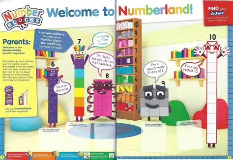 Numberblocks Special 2 Of Cbeebies Magazine Pages 15