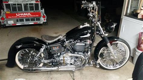 98 Old School With A Tail Dragger Bobber Chopper Bobber Dyna