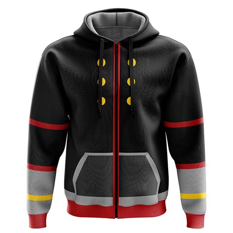 Sora Kingdom Hearts Zip Hoodie Jacket Otaku Treasure