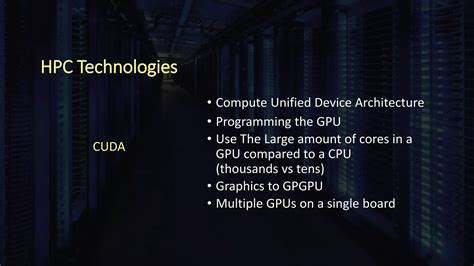 High Performance Computing Presentation PPTX
