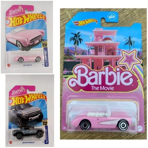Jual Hot Wheels 1956 Corvette BARBIE Pink THE MOVIE GMC HUMMER HW