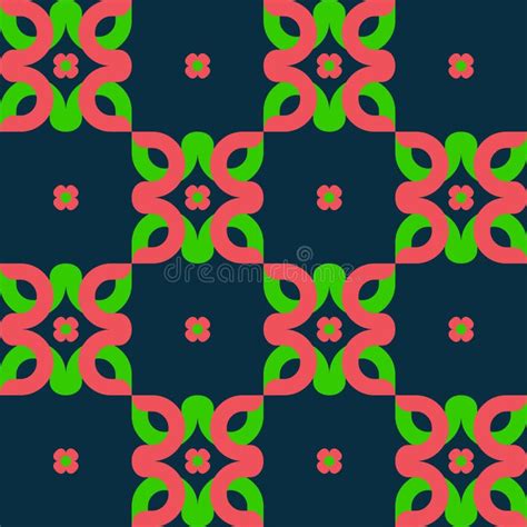 Seamless Geometric Ornament Stock Vector Illustration Of Element Modern 56521171