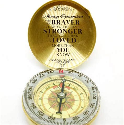 Personalized Engraved Compasscustom Compasswedding Custom Tbirthday Custom T