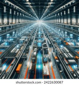 Indoor Photo Entire Semiconductor Manufacturing Plant AI Generated Image Shutterstock