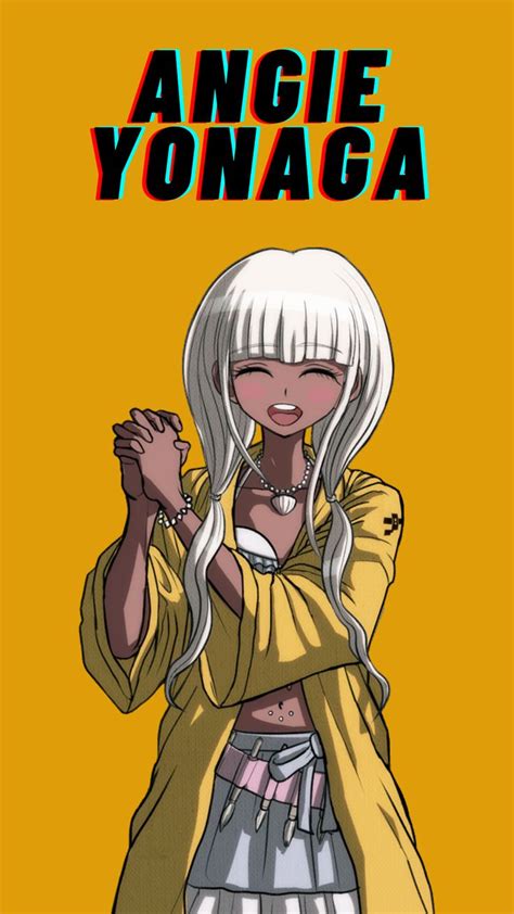 Angie Yonaga Wallpaper Anime Character With White Hair