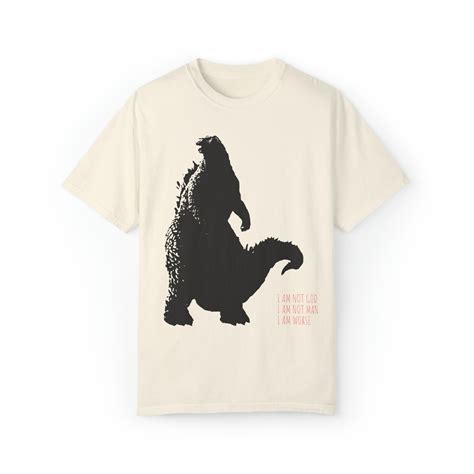 Unisex Godzilla T Shirt Godzilla Custom Tee Godzilla Fans Scifi Fans