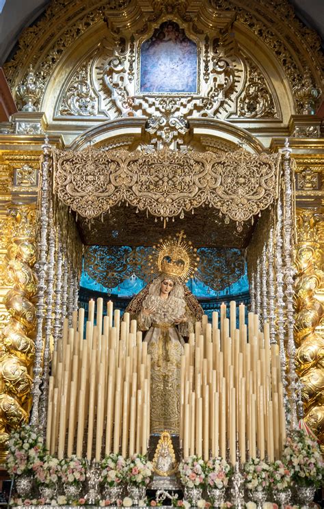La Virgen Del Patrocinio En Su Paso De Palio