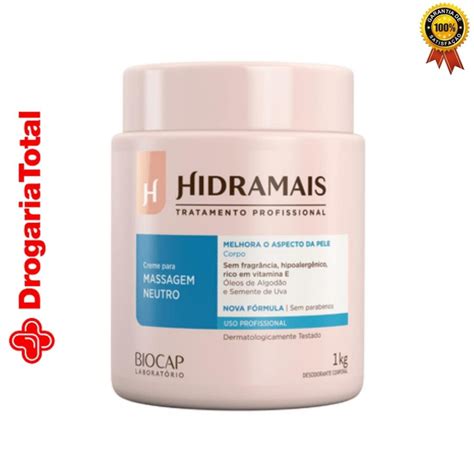 Creme Hidramais Neutro Kg Shopee Brasil
